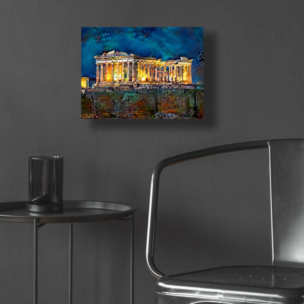 Red Barrel Studio® Athens Greece Parthenon by Pedro Gavidia - Unframed Graphic Art | Wayfair